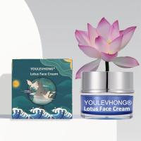 China Makeup Brand Hydrating Face Cream With Hyaluronic Acid Vitamin E All Skin Types Paraben Sulfate Free for sale