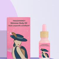 China Fruity And Floral YOULEVHONG Shimmer Body Oil with Natural Oils and Cruelty Free Ingredients for sale