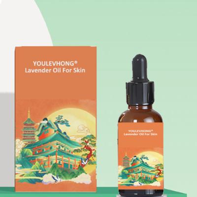 China 20ml 30ml Natural Lavender Essential Oil Soothes Skin Promotes Relaxation Vegan Aromatherapy - ISO 9001 GMP MSDS Cert. for sale