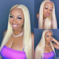 China 100g Density Wigs Real Human Hair Extension 180%  Straight Hair Long for sale