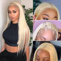 China 100g Density Wigs Real Human Hair Extension 180%  Straight Hair Long for sale
