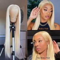 China 100g Density Wigs Real Human Hair Extension 180%  Straight Hair Long for sale