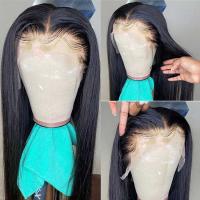 China 100g Density Wigs Real Human Hair Extension 180%  Straight Hair Long for sale