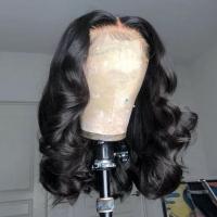 China Swiss Lace Human Hair Extensions 130% Density 100g  Lace Front Wigs New for sale