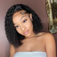 China Bob Frontal Wig 100% Human Hair Wigs - 8A/9A/10A Grade in Easy to Maintain Straight/Curly/Wavy Textures for sale