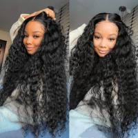 China Human Hair Extensions for Long Lasting Style Deep Curly Frontal Wig for sale