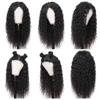 China Water Curls Human Hair Swiss/French Lace Wigs Unbeatable Extensions For The Ultimate Hair Transformation for sale