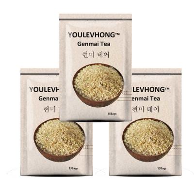 China Light Green Steeping Genmaicha Tea with Nutty Aroma genmai tea for sale