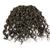 China Long Lasting Human Hair Extensions With 150% Density Deep Wave Curly Bob  Pu Clip In Hair Seamless Wigs for sale