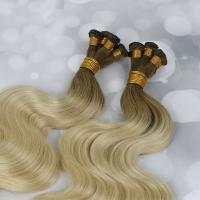 China Premium Breathable Human Hair Extensions for Ultimate Comfort Hand Tied Weft Human Hair for sale