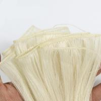 China Breathable Human Hair Extensions in Straight/Curly/Wavy Textures Flat Silk Weft Hair Extensions for sale