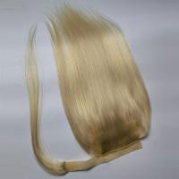 China Effortless Weaves Breathable Human Hair Extensions for Styling and Perming Velcro Ponytail Extension for sale