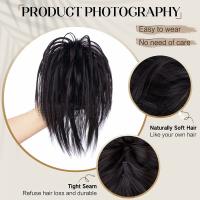 China High Braided Ponytail Weave Human Hair Extension Medium Cap Size Can Be Styled Dyed And Permed for sale