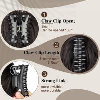 China High Braided Ponytail Weave Human Hair Extension Medium Cap Size Can Be Styled Dyed And Permed for sale