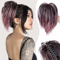 China High Braided Ponytail Weave Human Hair Extension Medium Cap Size Can Be Styled Dyed And Permed for sale