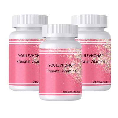 China 30 IU Vitamin E and 60 Capsules Prenatal Vitamins for Optimal Nutrition for sale