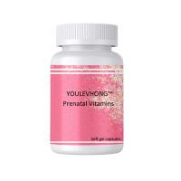 China Prenatal Vitamins 90 Servings Prenatal Supplement Capsules With 400 IU Vitamin D 200 Mg Calcium 2.5 Mg Vitamin B6 for sale