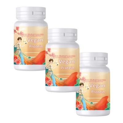 China Chocolate Vegan Protein Powder with Stevia for Easy Digestion for sale