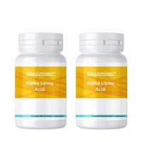 China Gluten Free Alpha Lipoic Acid 600 Mg Non GMO 50 Capsules Dietary Supplement Natural Health Beauty Products for sale