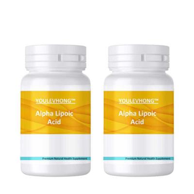 China Gluten Free Alpha Lipoic Acid 600 Mg Non GMO 50 Capsules Dietary Supplement Natural Health Beauty Products for sale