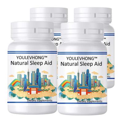China 60 Capsules Per Bottle Non GMO Herbal Sleep Aid Supplement For Improved Sleep for sale