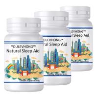 China 60 Capsules Per Bottle Non GMO Herbal Sleep Aid Supplement For Improved Sleep for sale