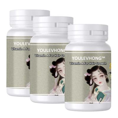 China 1 Capsule Per Day Dosage Vitamin A for Hair Growth Supplements Gluten-free Capsule Form for sale