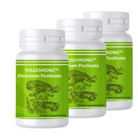 China 100 Servings Of Chromium Picolinate Supplements For Preservative-Free Dietary Supplement Natural Health Beauty Products for sale