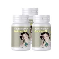 China Cod Liver Oil Softgels With Dietary Supplement Natural Health Beauty Capsules for sale