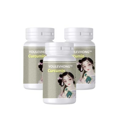 China Non GMO Gluten Free Curcumin Supplements 60 Capsules dietary supplement Natural health beauty capsules for sale