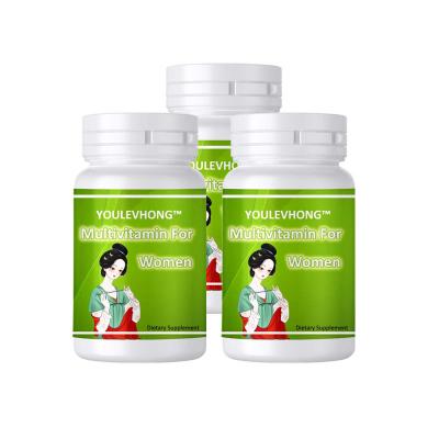 China Dietary Supplement Natural Health Beauty Capsules Multivitamin For Women With 100% Daily Value 5000 IU Vitamin A for sale