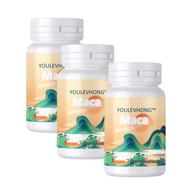 China 60 Capsules of Non-GMO Certified Maca Root Supplements for International Buyers for sale