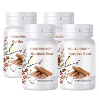 China Detox Support 50 Capsules of Gluten Free Burdock Root Capsules with No Sugar Added for sale