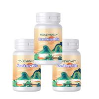 China 60 Capsules Cranberry Extract Pills for Urinary Tract Health and Immune Support for sale