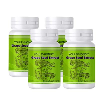 China 100% Natural Grape Seed Extract Capsules 60 Capsules Per Bottle Improved Heart Health for sale