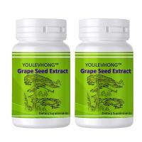 China 100% Natural Grape Seed Extract Capsules 60 Capsules Per Bottle Improved Heart Health for sale