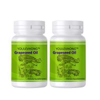China 100 Softgels Grape Seed Oil Extract 1000mg With 100mg Polyphenols No Artificial Flavors Gluten Free for sale