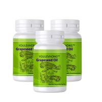 China 100 Softgels Grape Seed Oil Extract 1000mg With 100mg Polyphenols No Artificial Flavors Gluten Free for sale