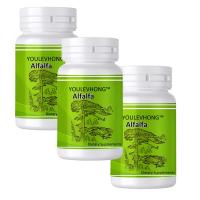 China Dairy-Free Alfalfa Extract Capsules 50 Servings Non GMO Gluten Free Nutrition Booster for sale
