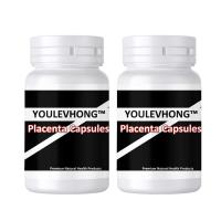 China Premium Placenta Capsules 60 Capsules GMP/FDA Certified FDA ISO Food Nutrition Booster for sale
