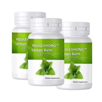 China Gluten Free Lemon Balm Supplement Take 1 Capsule A Day 120 Or 60 Capsules Per Bottle for sale