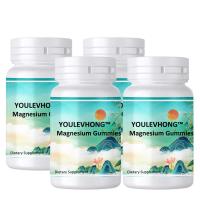 China Magnesium Gummies for Muscle Relaxation 30 Servings 250mg Gluten Free Dairy Free Soy Free for sale