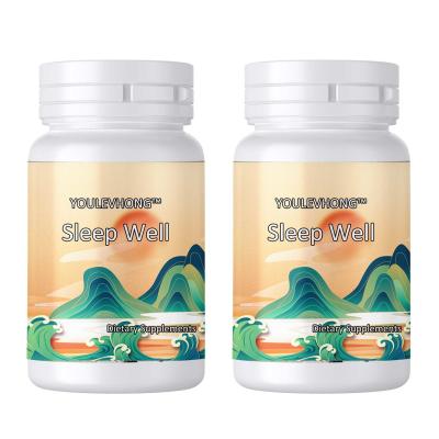 China Advanced Sleep Well Supplement With Melatonin - Natural Stress And Anxiety Relief - 90 Capsules for sale