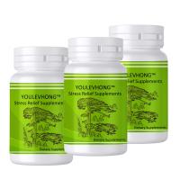 China Availability USA Made Stress Relief Supplement Capsules for Calming and Relaxed Mood for sale