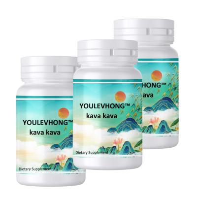 China USA Made 400mg Kava Kava Root Extract Capsules for Anxiety and Sleep Improvement for sale