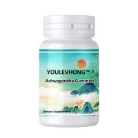 China Plant Based Ashwagandha Gummies Dairy Free Organic Vegan Ashwagandha Gummies Supplement for sale