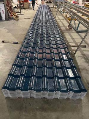 China Residential Synthetic Resin Roof Tile Pvc Spanish Type Roofing Sheet for sale