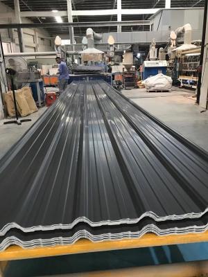 China Upvc Trapezoidal Roofing Sheets Corrugated Roof Tile 930mm Width for sale