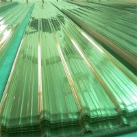 China Multi Color Transparent Roofing Sheets Customized Length for Villa for sale