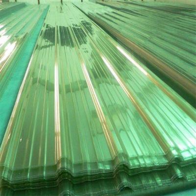China Multi Color Transparent Roofing Sheets Customized Length for Villa for sale
